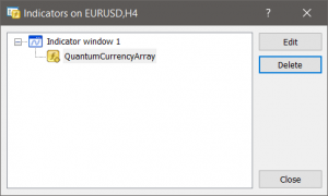 Configuring the Currency Array Indicator for MT4 | Quantum Trading Indicators for MetaTrader 4