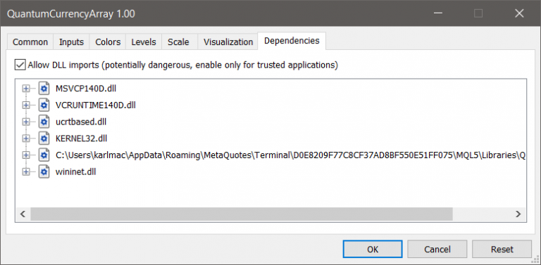 Configuring the Currency Array Indicator for MT5 | Quantum Trading Indicators for MetaTrader 4